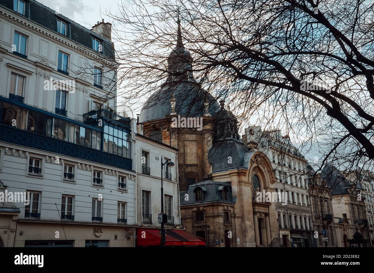 PARIS, FRANCE - Sep 04, 2020: Beautiful landscape shot of the ...