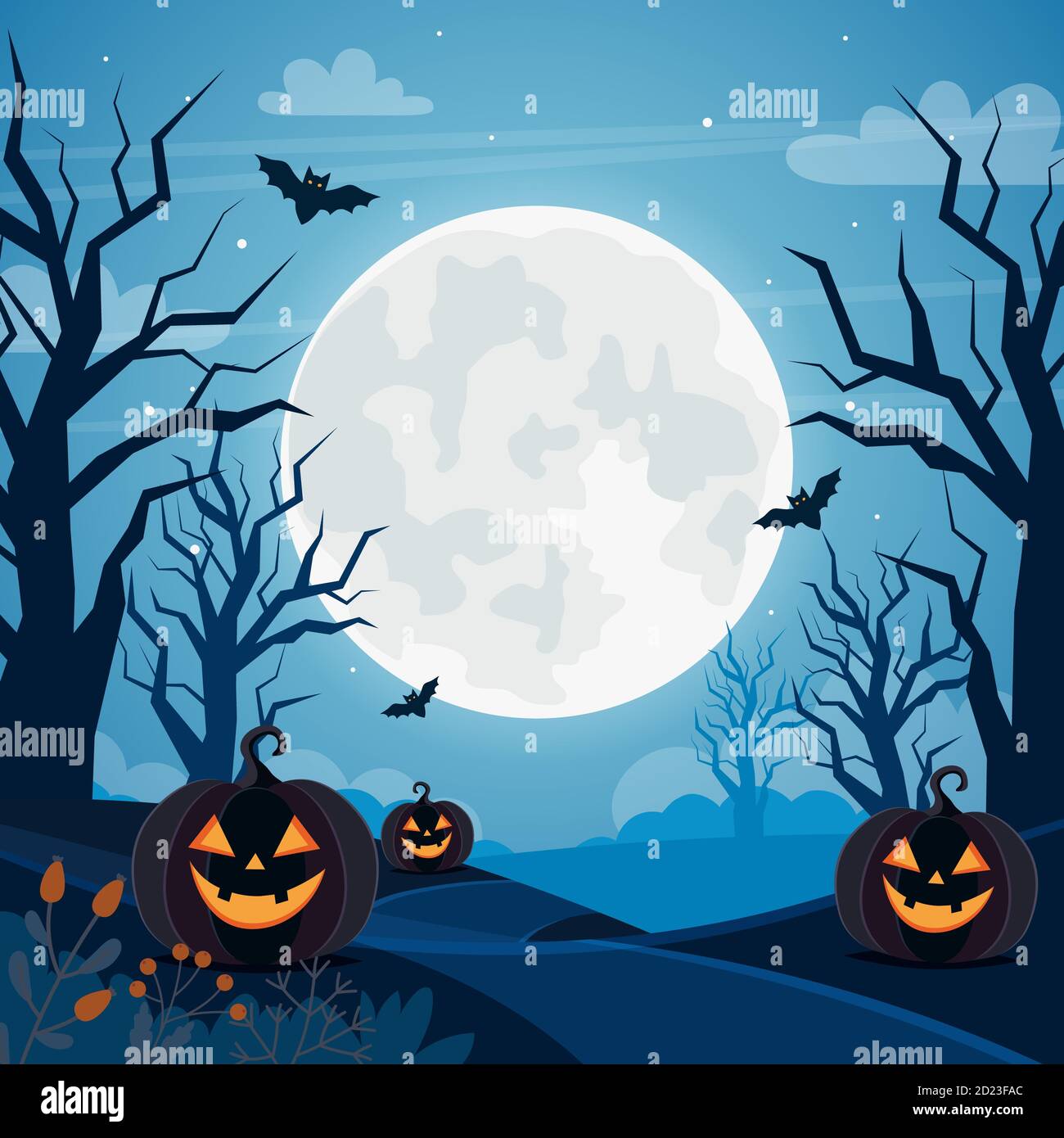 Spooky Moon Backgrounds
