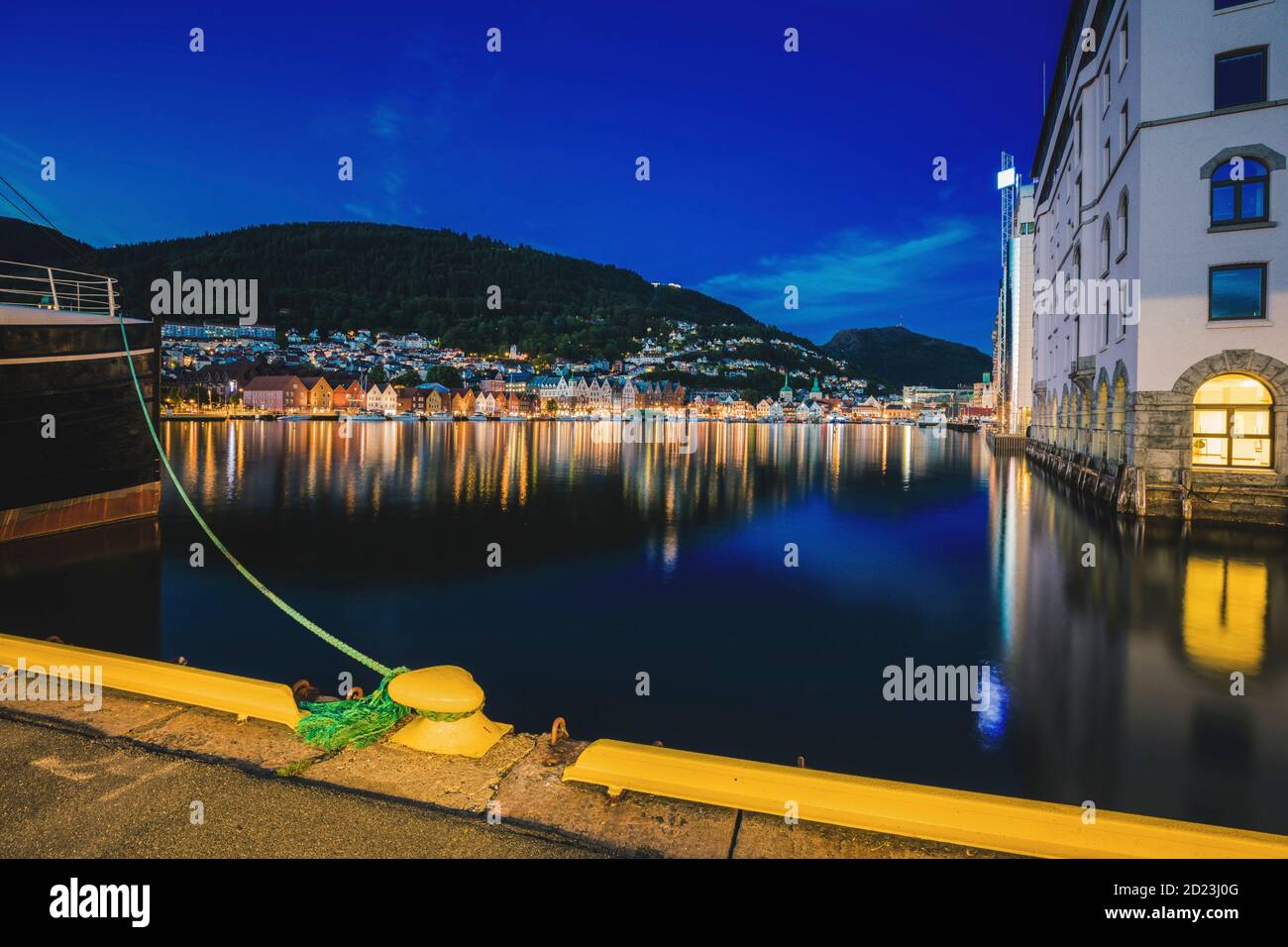 Architecture of Bergen. Bergen, Western Norway, Norway Stock Photo - Alamy