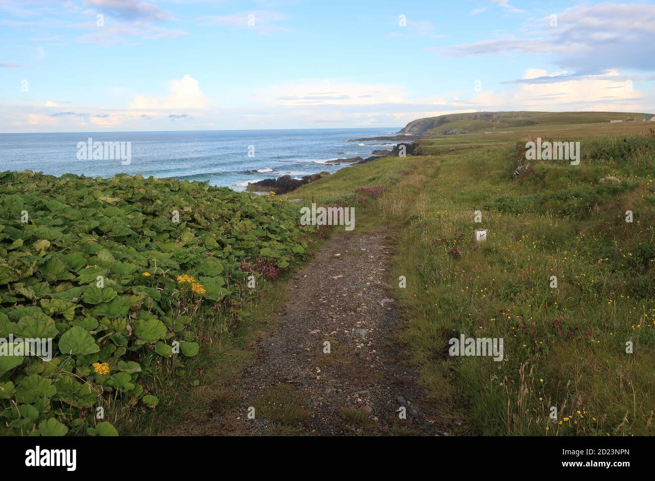 The Hebridean Way. Outer Hebrides. Highlands. Scotland. UK Stock Photo ...