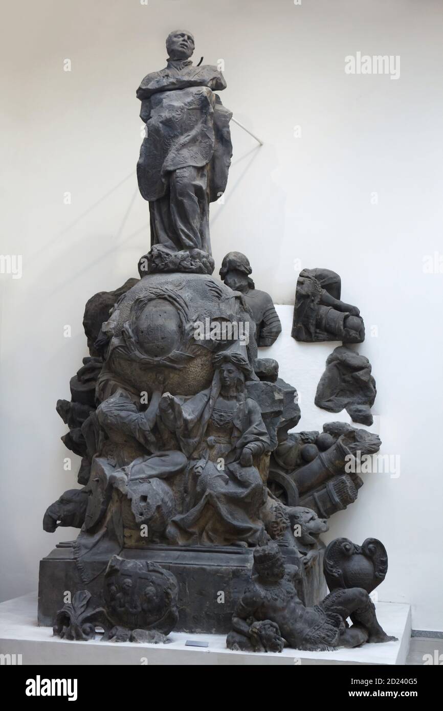 Saint st ignatius loyola statue hi-res stock photography and images - Alamy