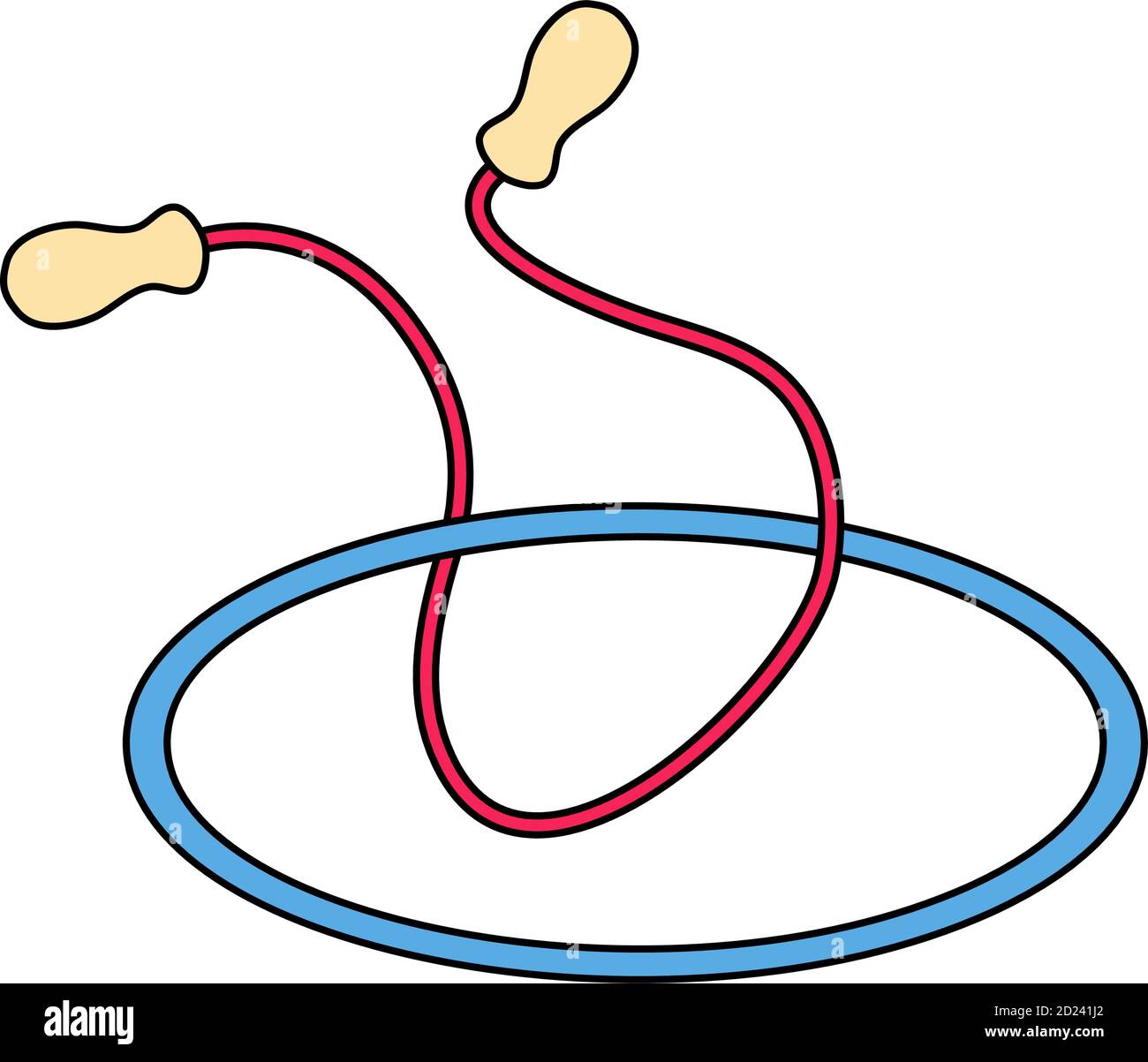 Hula hoop jump rope hi-res stock photography and images - Alamy