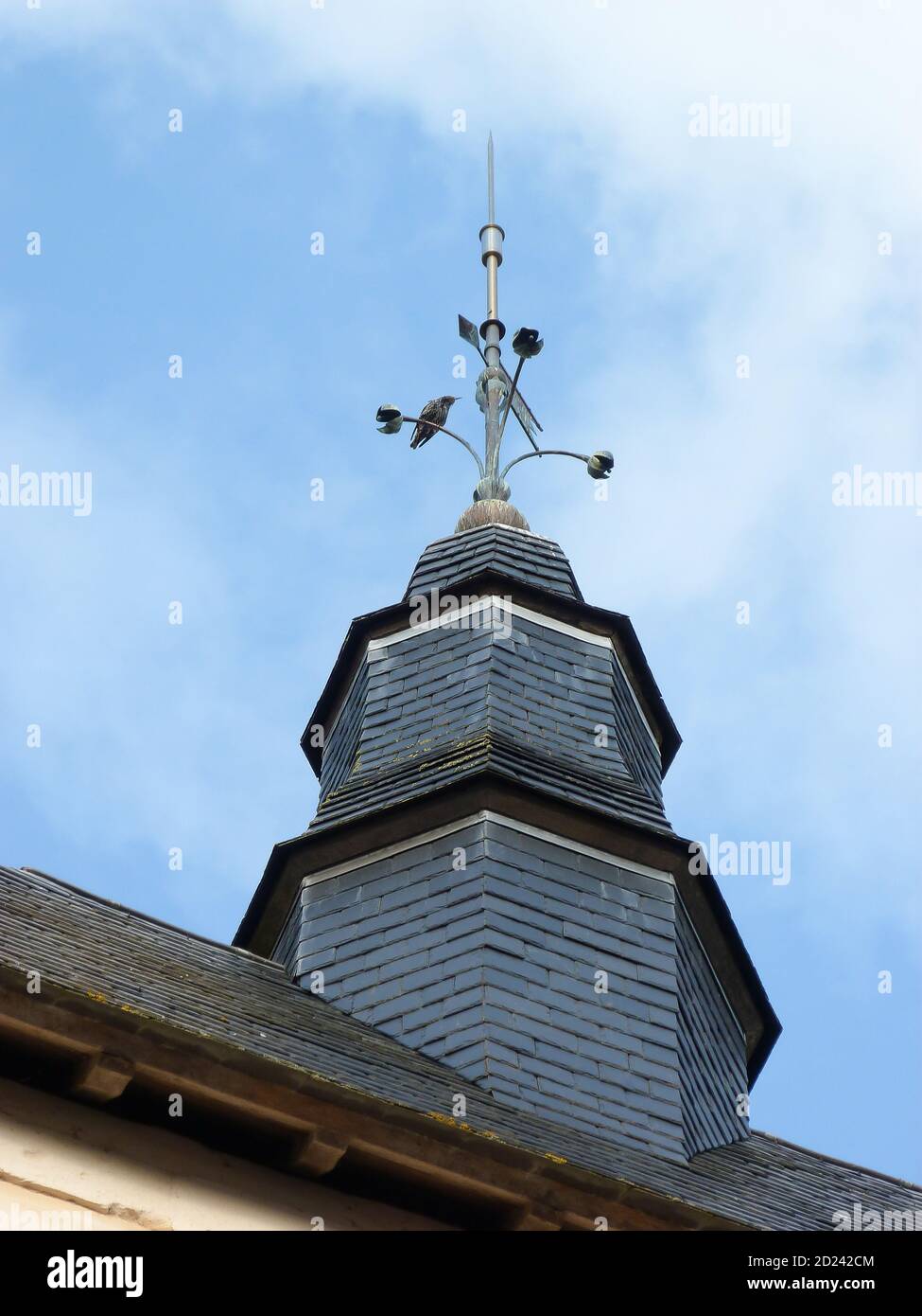 Vertical shot of a tower in Ancenis, France Stock Photo - Alamy