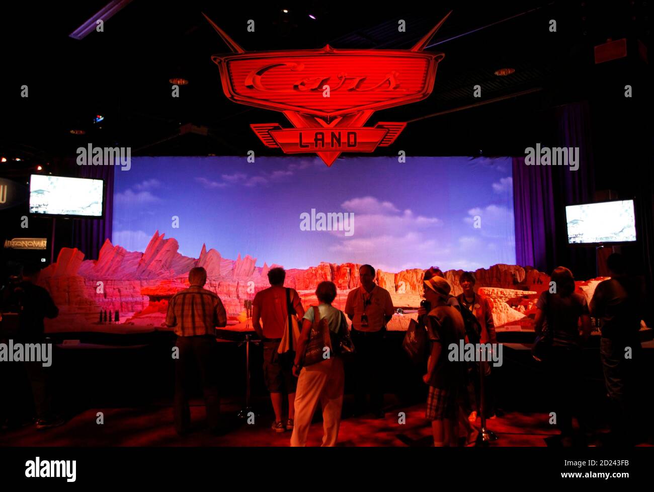 Disneys cars land hi-res stock photography and images - Alamy