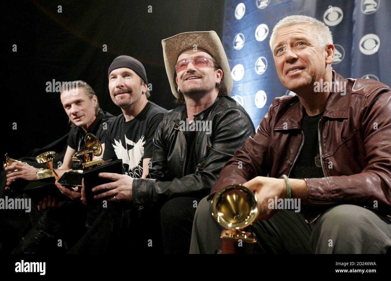 U2 band grammy hi-res stock photography and images - Alamy