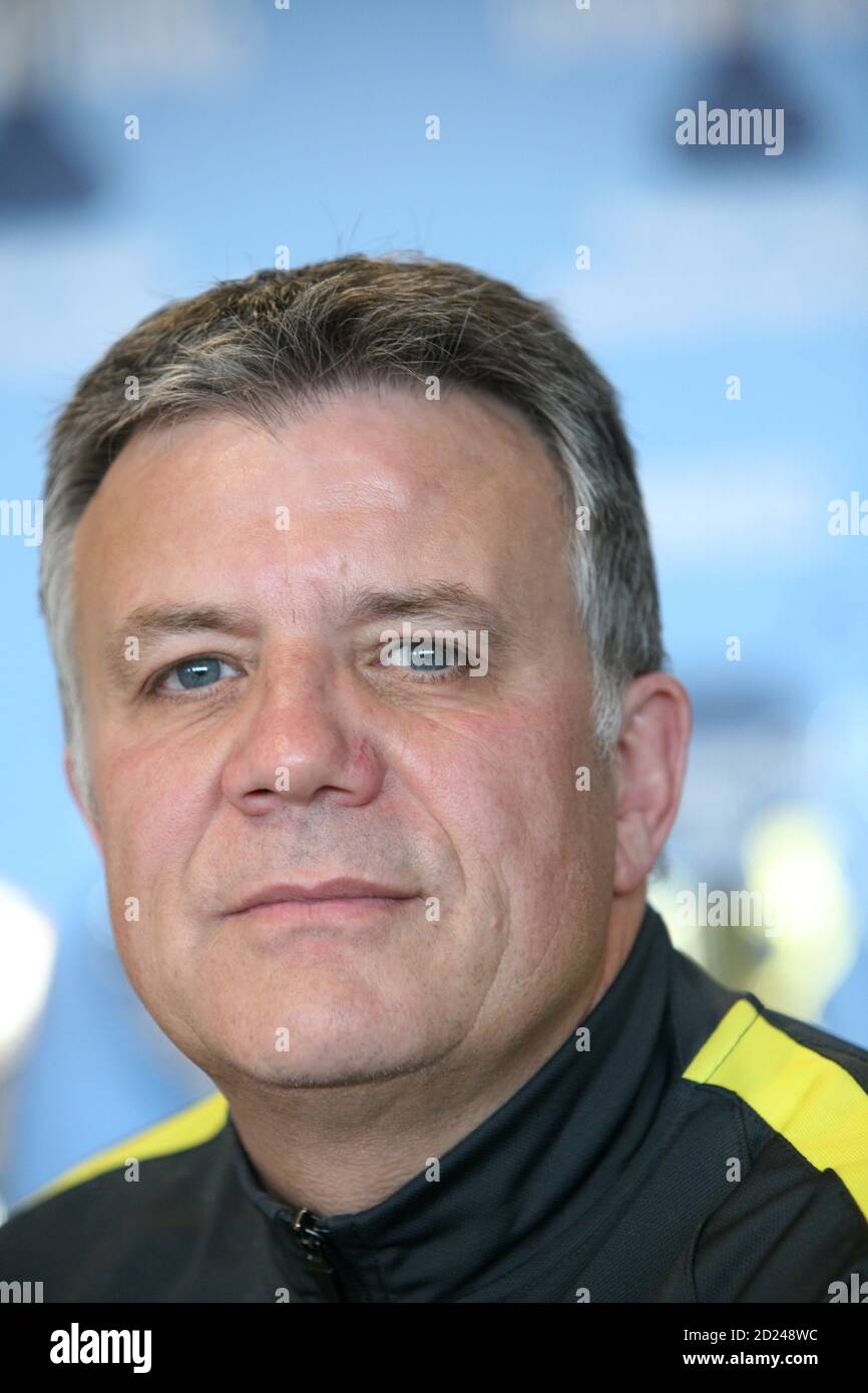 MCFC Academy Academy Director Mark Allen Stock Photo - Alamy