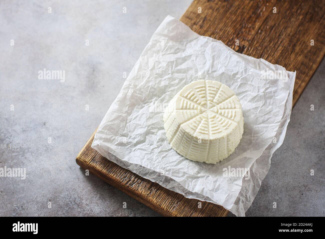 Homemade Fresh Feta Cheese Stock Photo - Alamy