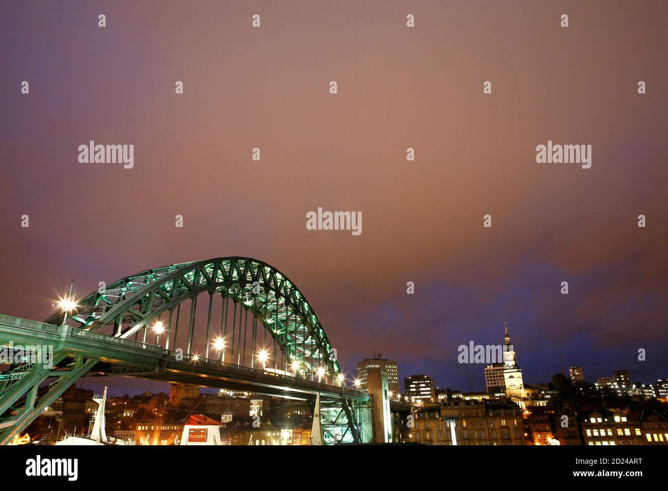 Newcastle Skyline, UK Stock Photo - Alamy