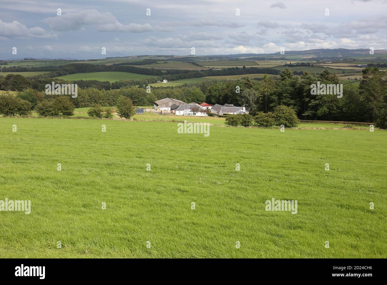Whiteleys Farm, Maybole, South Ayrshire , Scotland, UK. The farm hjas ...
