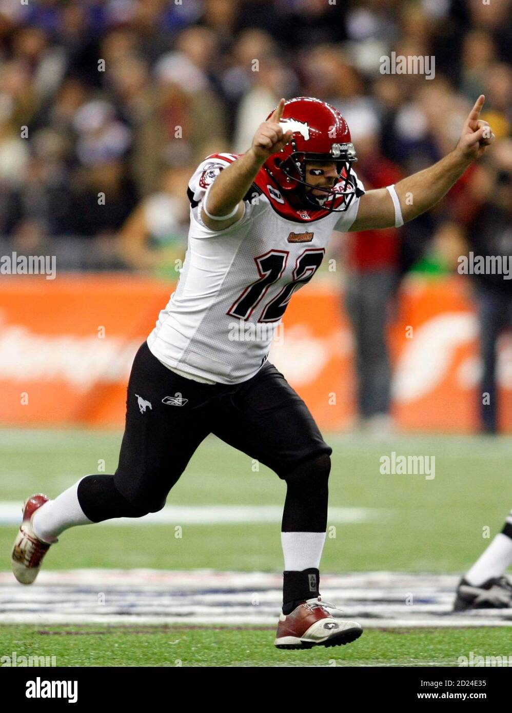 Calgary stampeders field goal kicker hi-res stock photography and ...