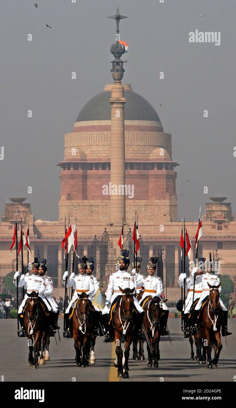 Presidential Guard At The Presidents Palace High Resolution Stock ...
