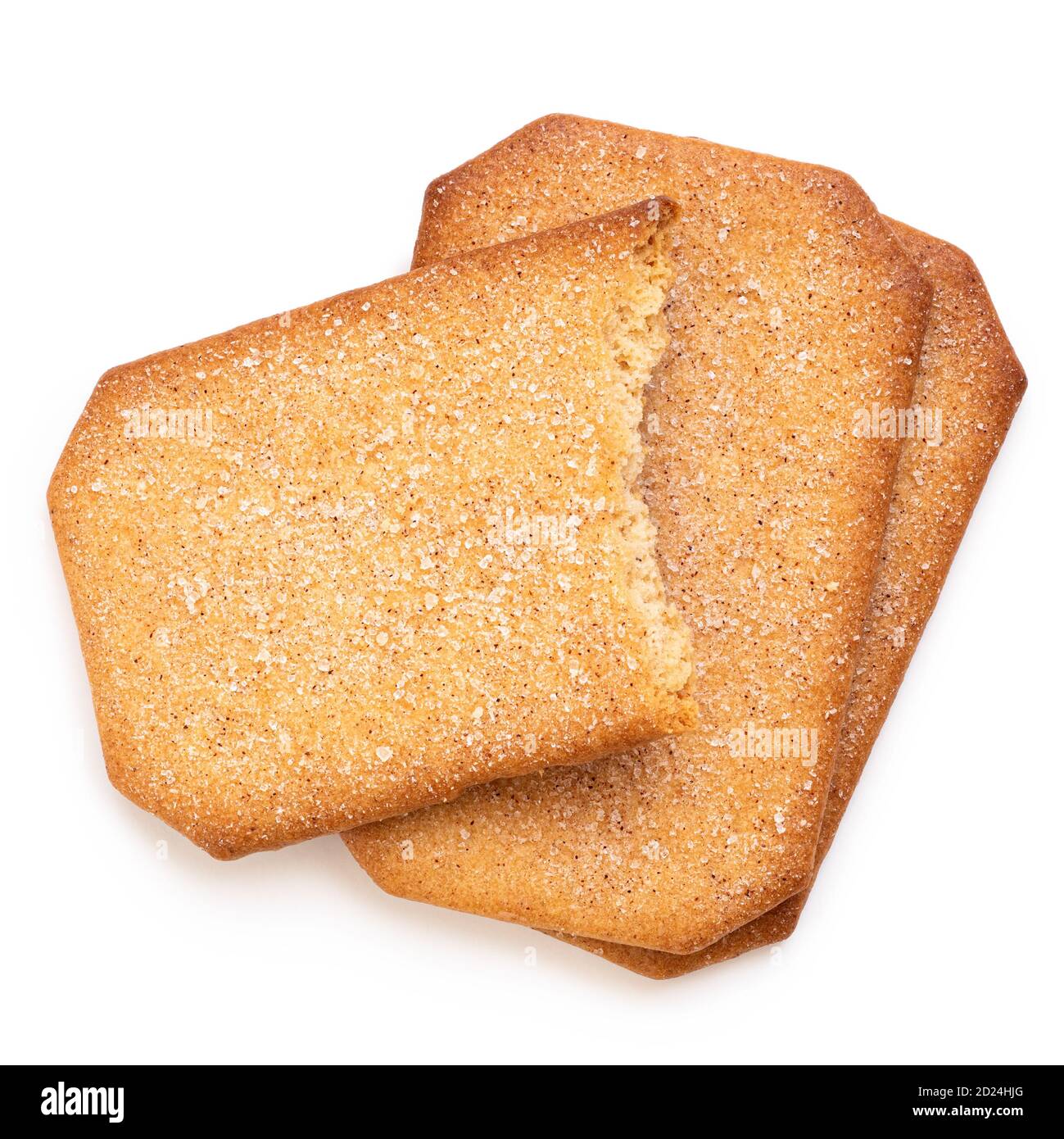 Sugar coated biscuits Cut Out Stock Images & Pictures - Alamy