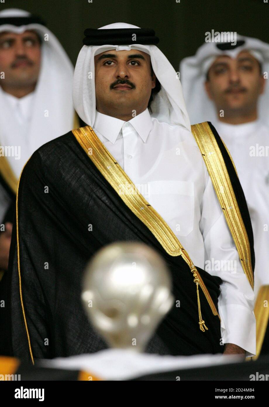 Crown prince qatar sheikh tamim hi-res stock photography and images - Alamy