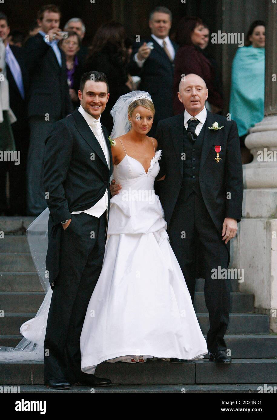 Lucy davis wedding st pauls hi-res stock photography and images - Alamy