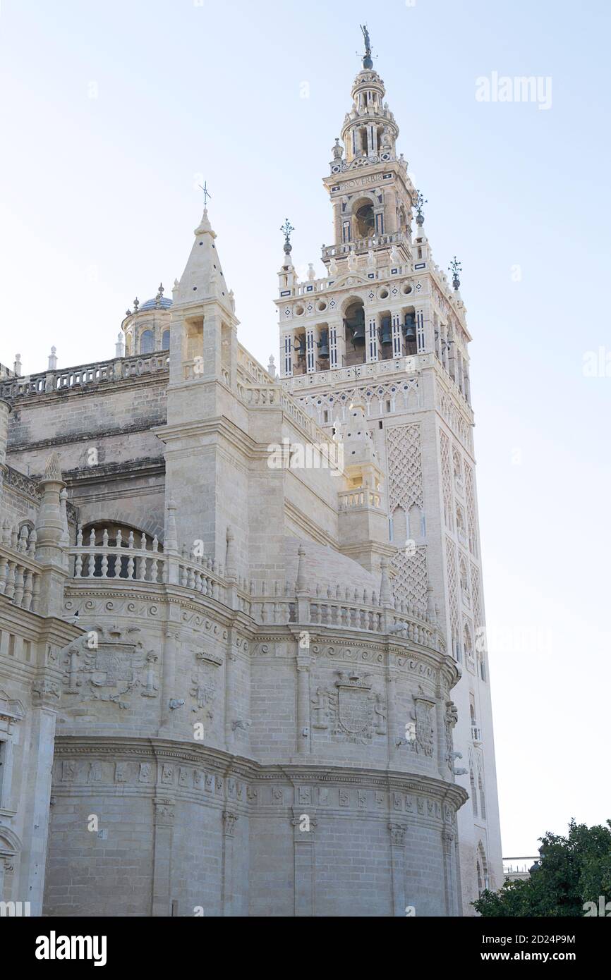 Seville Cathedral, built in gothic style architecture in Spain ...