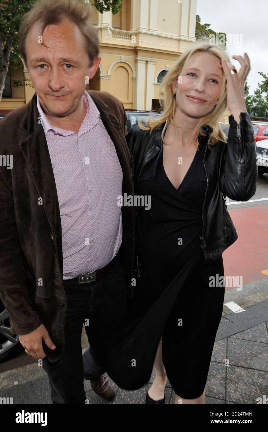 Cate blanchett her husband andrew upton hi-res stock photography and ...