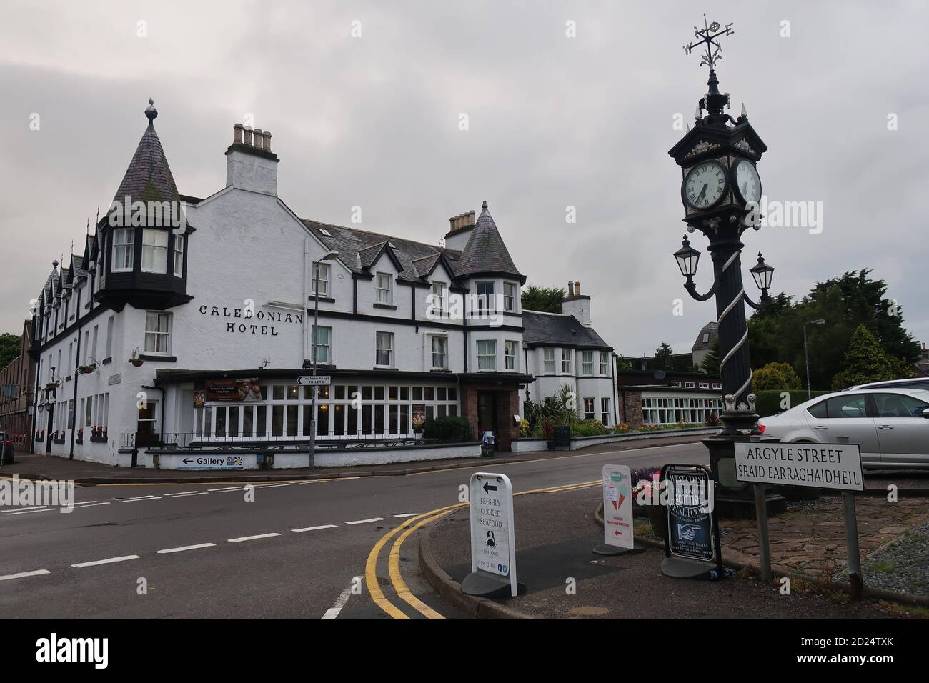 Caledonian Hotel. The Cape Wrath Trail. Ullapool. Ross and Cromarty ...