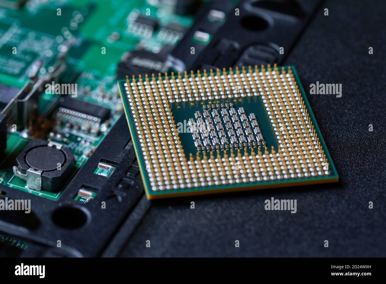 Holding a CPU Stock Photo - Alamy