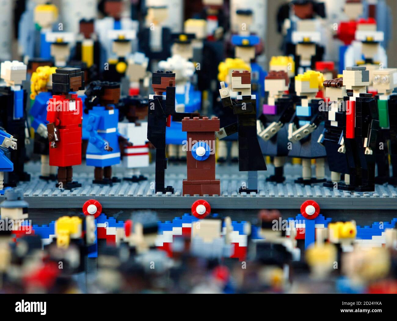 Lego figures on display hi-res stock photography and images - Alamy