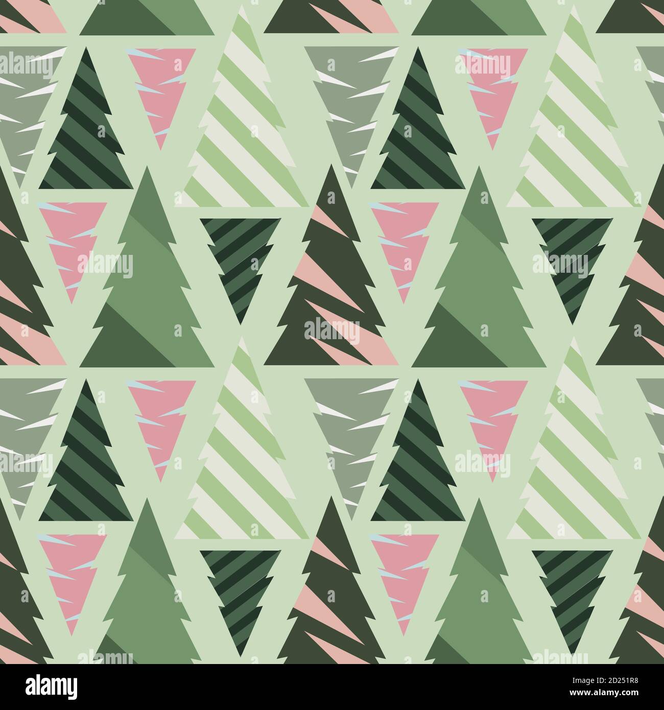 Christmas natural vector seamless Stock Vector Images - Alamy