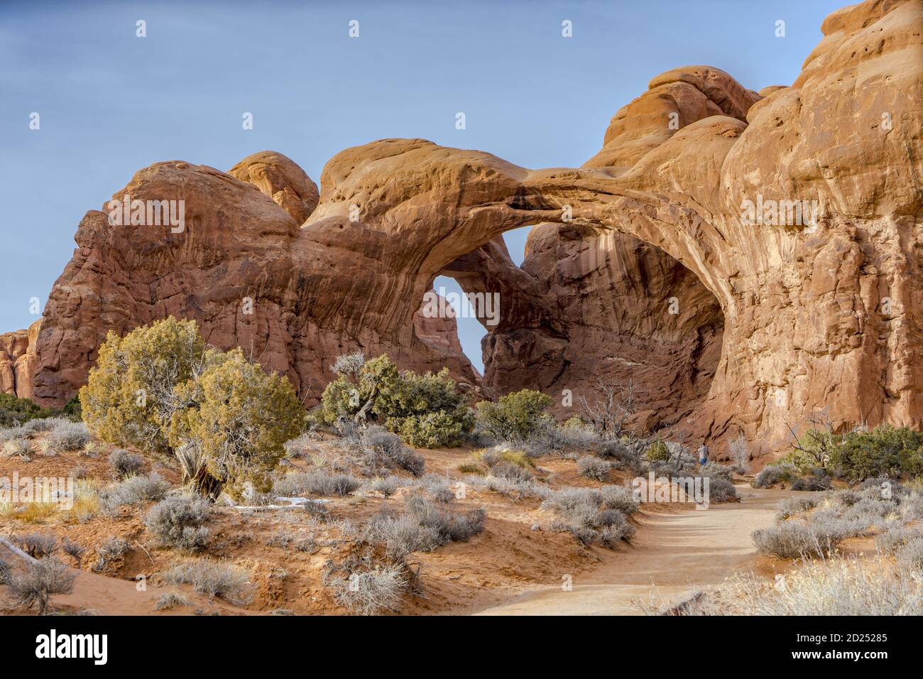 Double arch natural sandstone formation hi-res stock photography and ...
