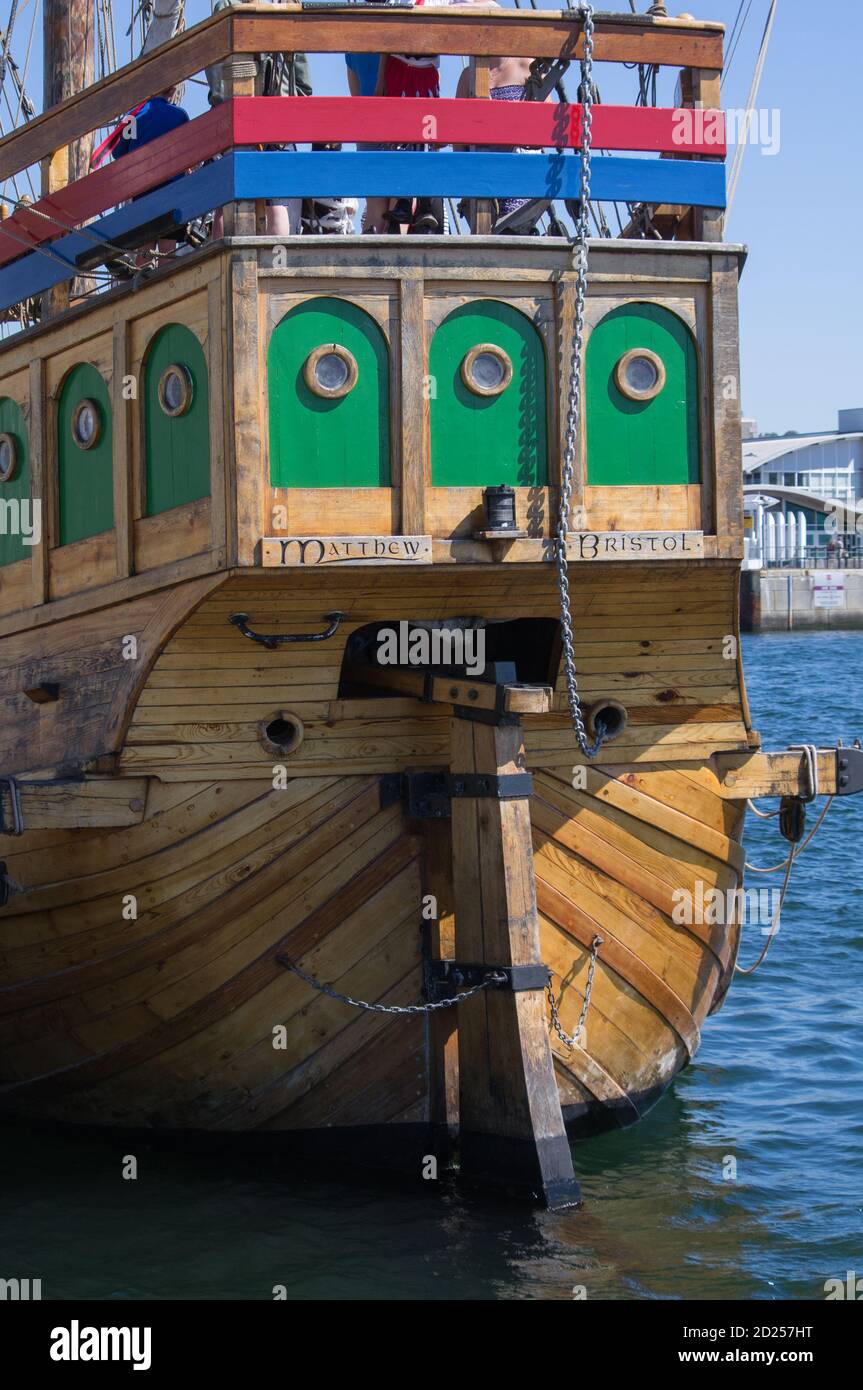 Mathew sailing ship hi-res stock photography and images - Alamy