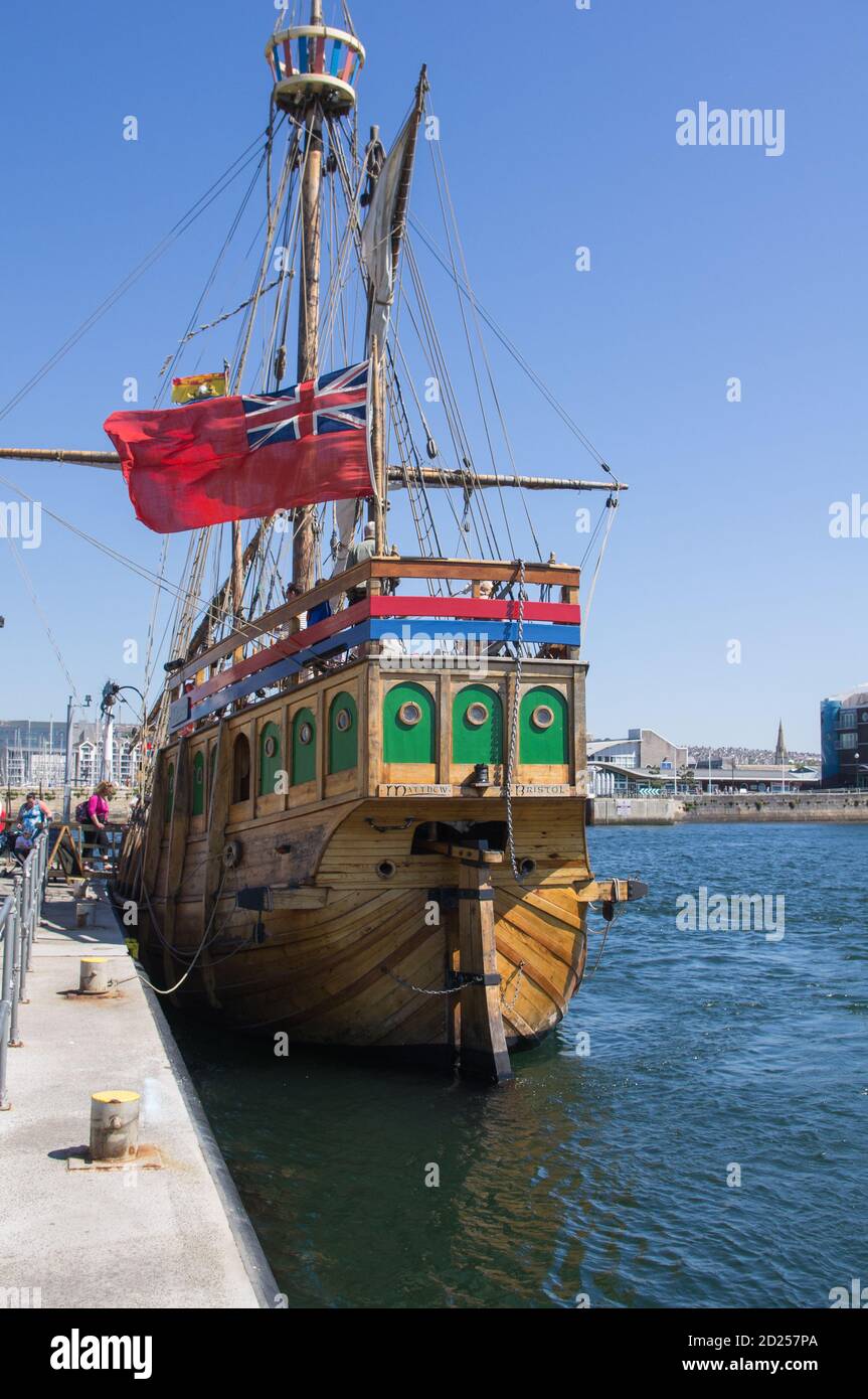 Mathew sailing ship hi-res stock photography and images - Alamy