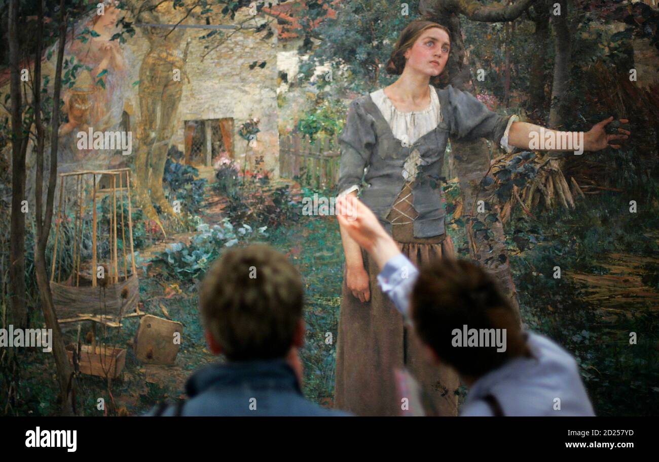 October by jules bastien lepage hi-res stock photography and images - Alamy