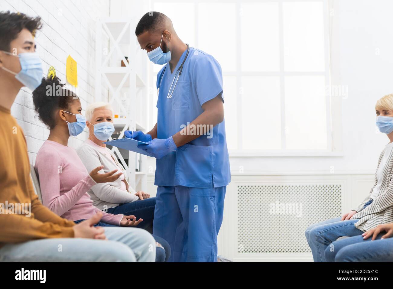 Teen girl taking test hi-res stock photography and images - Alamy