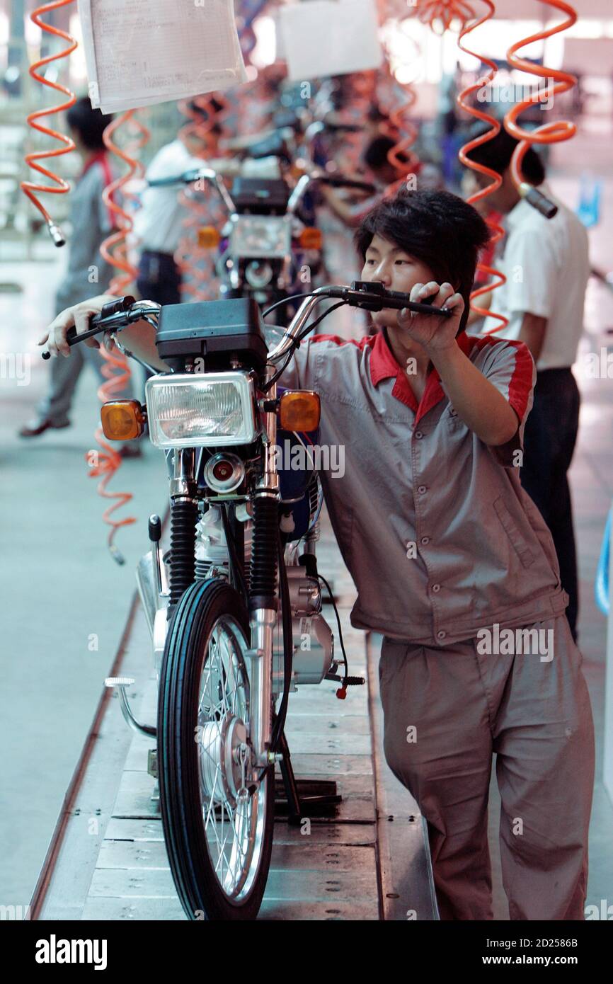 Motorcycle Production Line High Resolution Stock Photography and Images ...