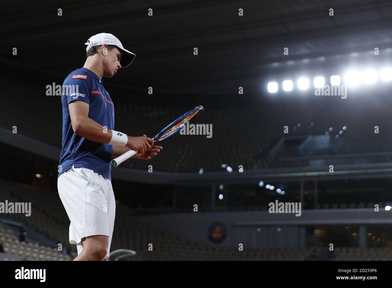 Daniel ALTMAIER (GER) during the Roland Garros 2020, Grand Slam tennis ...