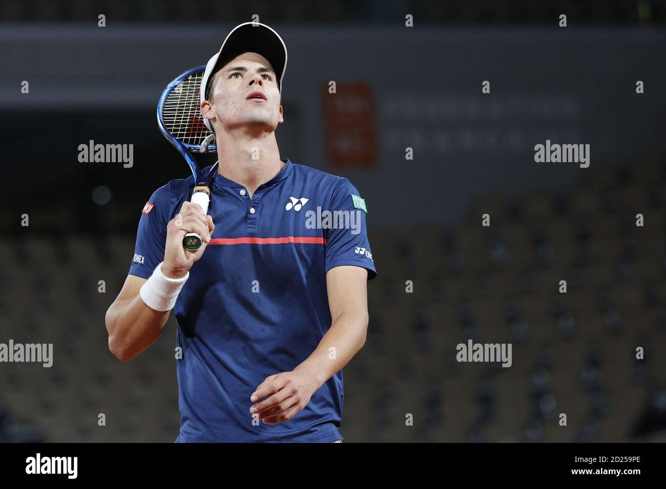 Daniel ALTMAIER (GER) during the Roland Garros 2020, Grand Slam tennis ...