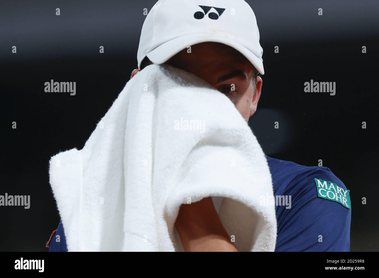 Daniel ALTMAIER (GER) during the Roland Garros 2020, Grand Slam tennis ...