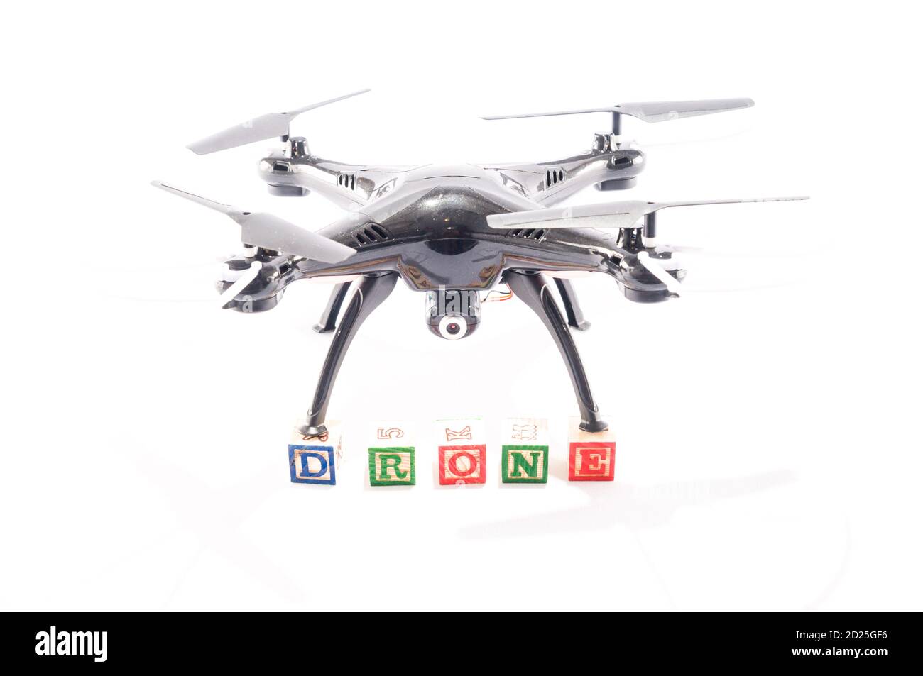 Modern Technology Copter closeup Aircraft Drone Stock Photo - Alamy