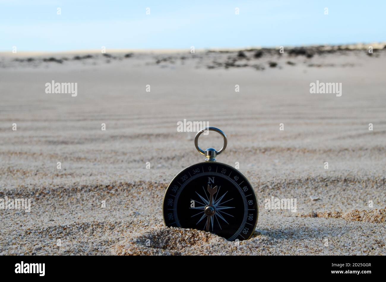 Object in the Dry Desert Stock Photo - Alamy