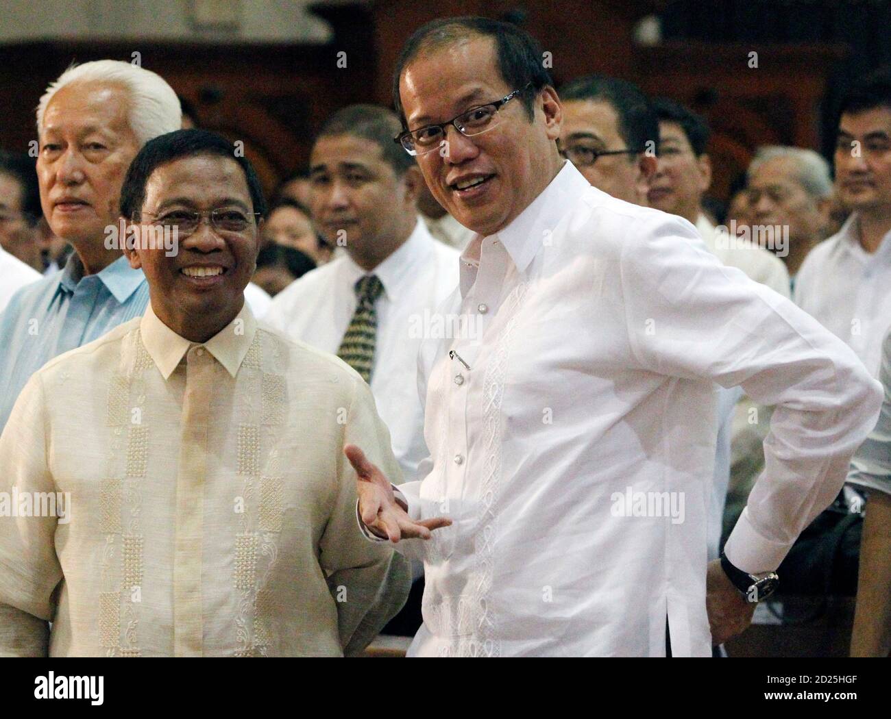 Benigno aquino jejomar hi-res stock photography and images - Alamy