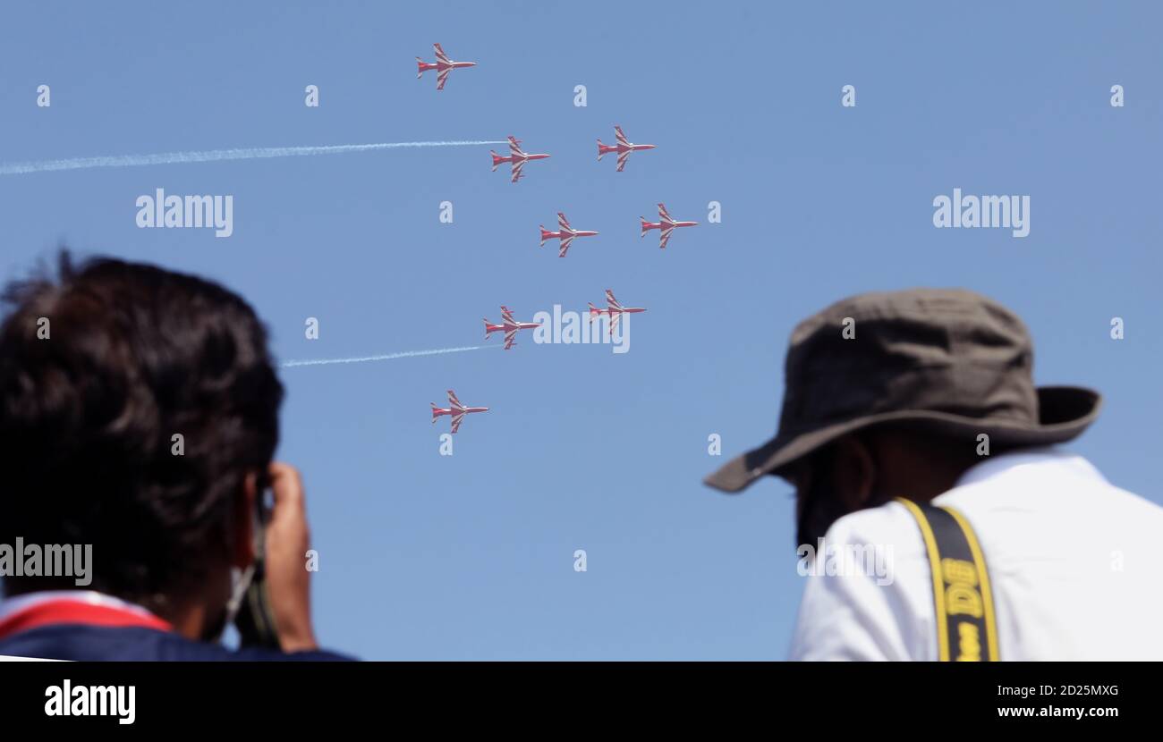 Delhi, India. 06th Oct, 2020. Indian Air Force (IAF) Surya Kiran ...