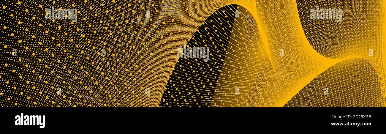 Polygons particles luxury background 3d rendering Stock Photo - Alamy