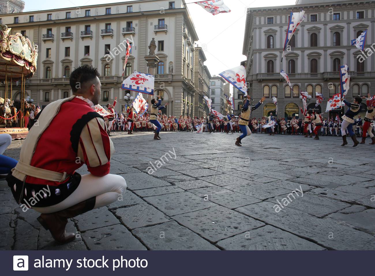 Participants in the Explosion of the Cart ceremonies put on a show for ...