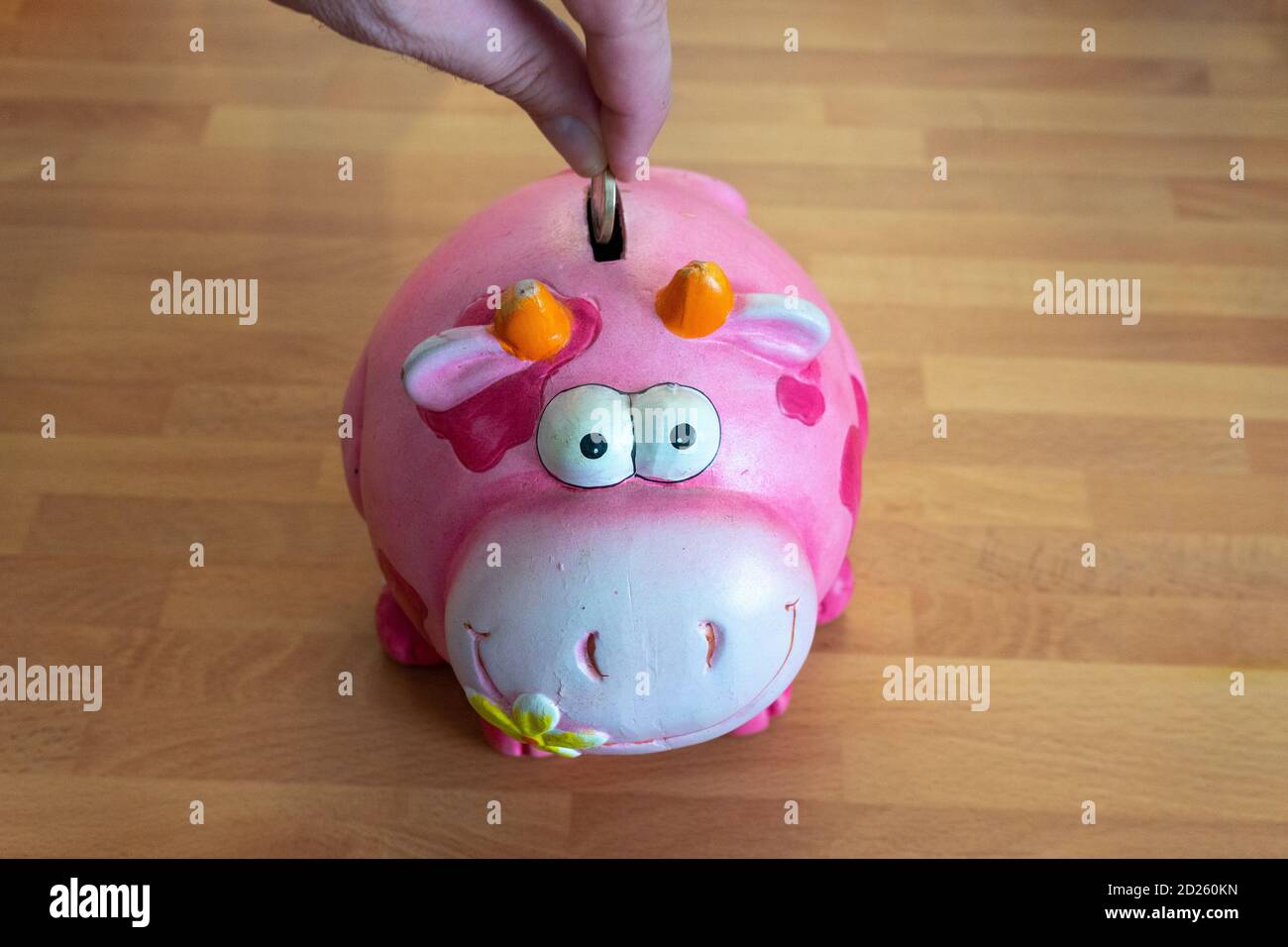 Cow money box hi-res stock photography and images - Alamy