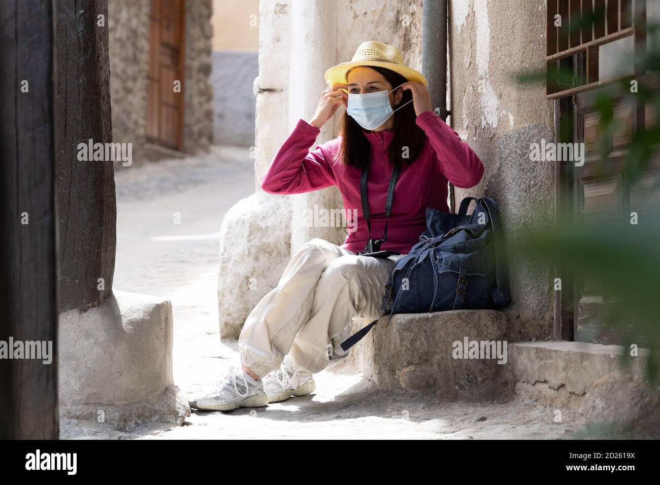 Resting mask hi-res stock photography and images - Alamy