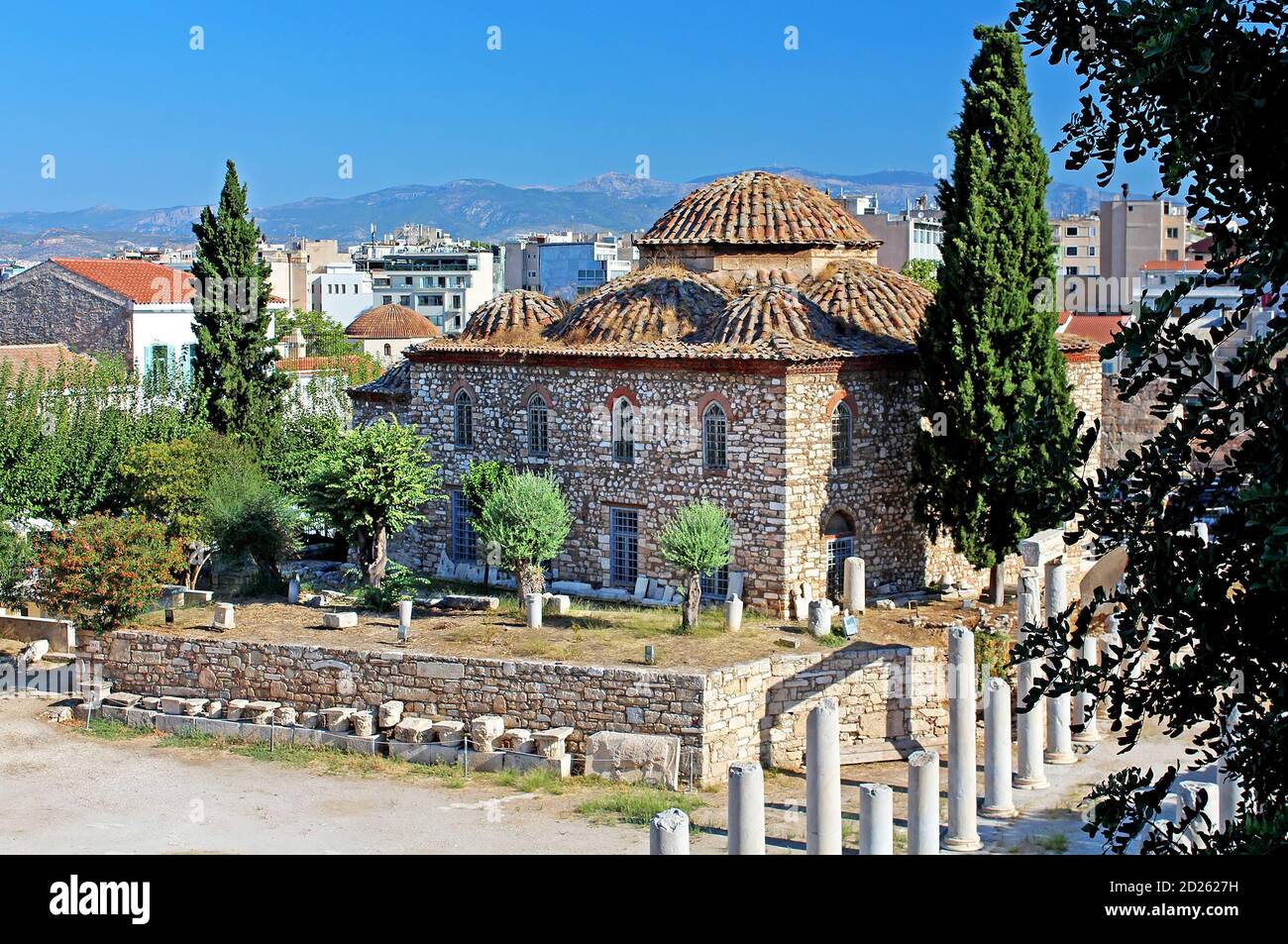 Medieval Byzantine church, Athens, Greece Stock Photo - Alamy