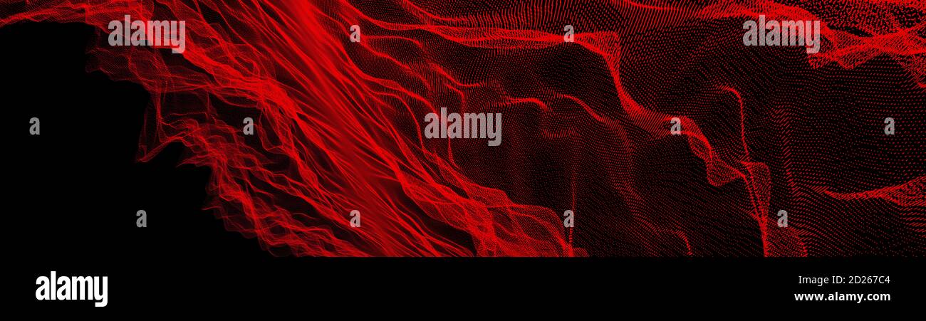 Polygons particles luxury background 3d rendering Stock Photo - Alamy