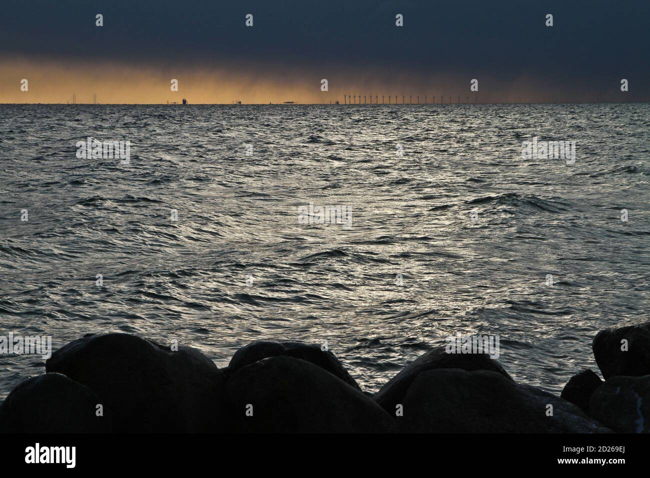 Coastal landscape in denmark north from copenhagen Stock Photo - Alamy