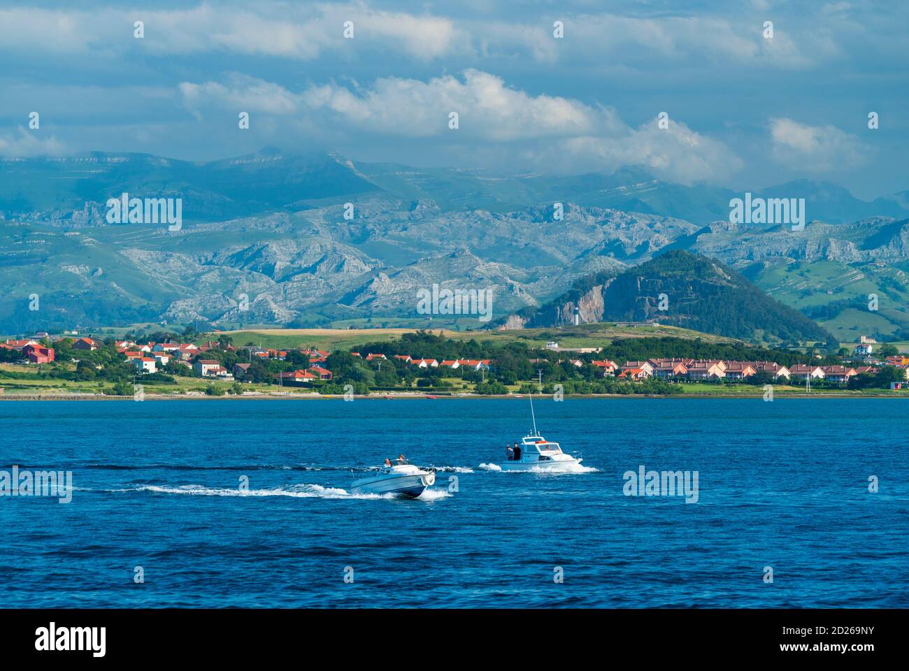 Pedreña Village, Santander Bay, Santander, Cantabria, Spain, Europe ...