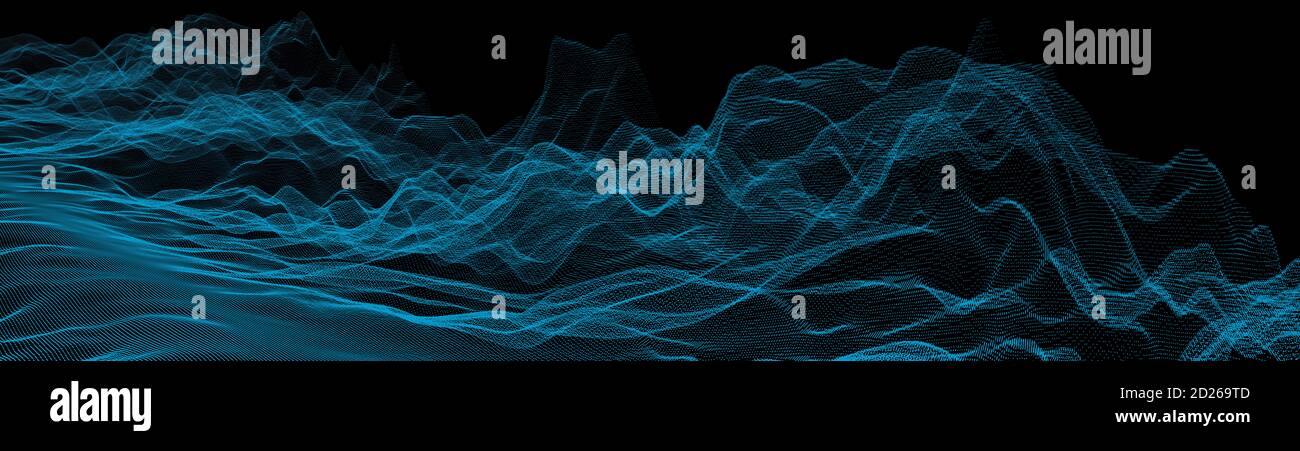 Polygons particles luxury background 3d rendering Stock Photo - Alamy