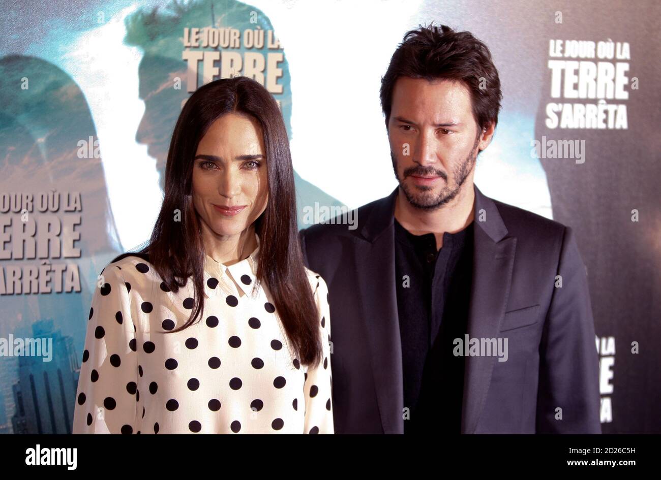 Jennifer Connelly Keanu Reeves Day High Resolution Stock Photography ...