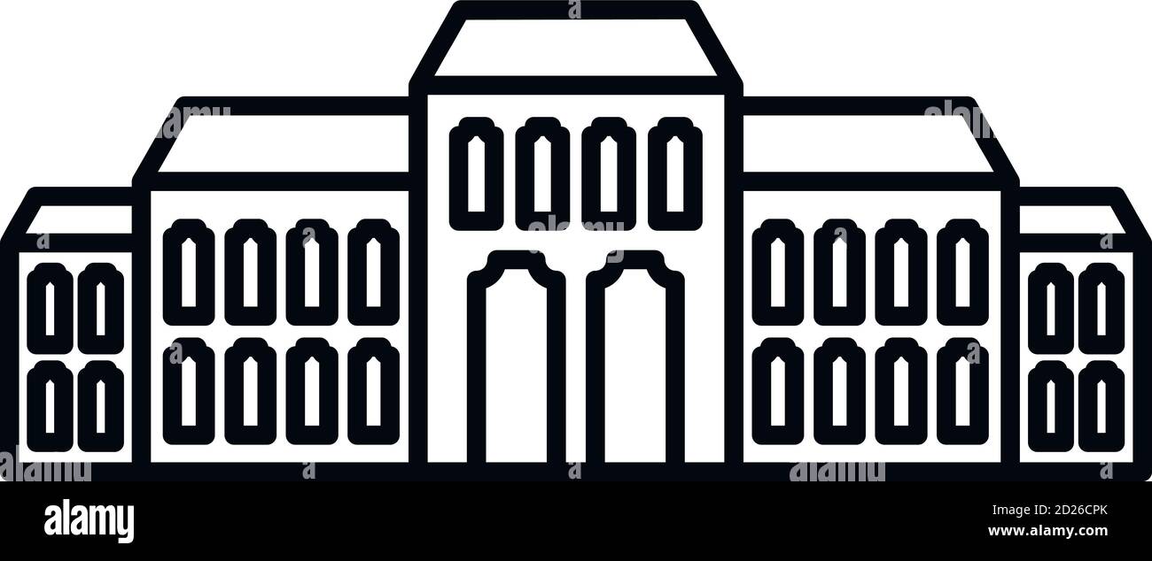 Dance theater icon. Outline dance theater vector icon for web design ...