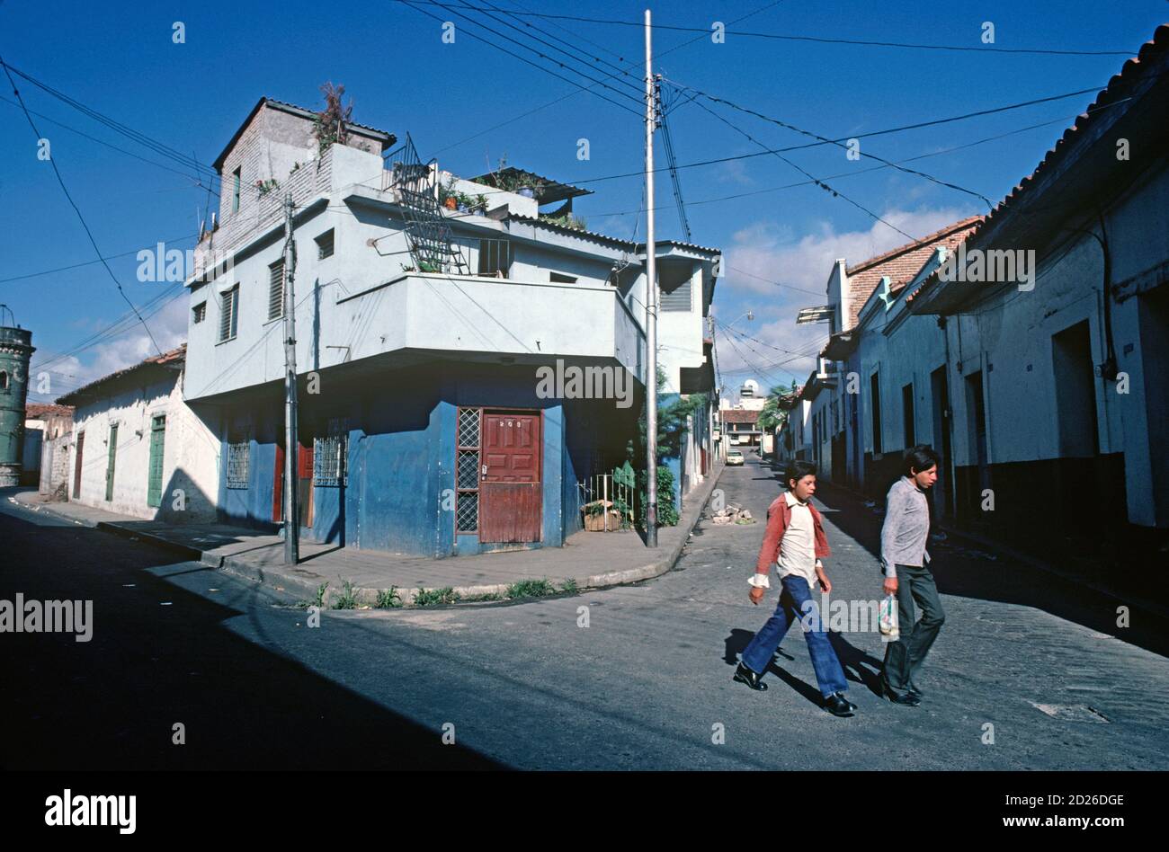 Tegucigalpa street, Honduras, Central America Stock Photo - Alamy