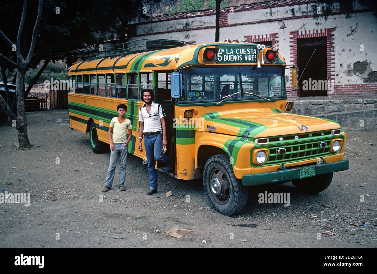 1980s bus america hi-res stock photography and images - Alamy
